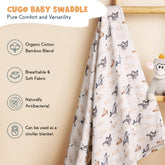 Buy Organic Baby Swaddles – Soft, Breathable & Comfortable – Cugo